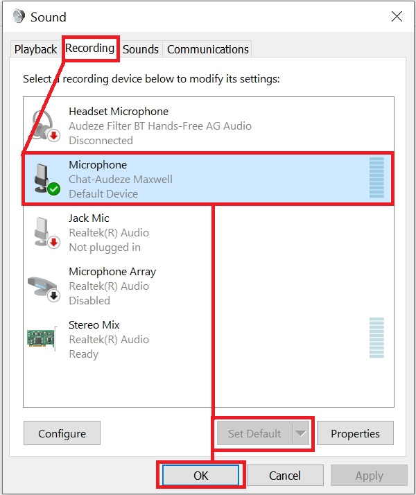 Maxwell Mic Troubleshooting and Discord settings – Audeze Customer ...